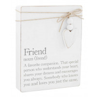 Plaque - Friend